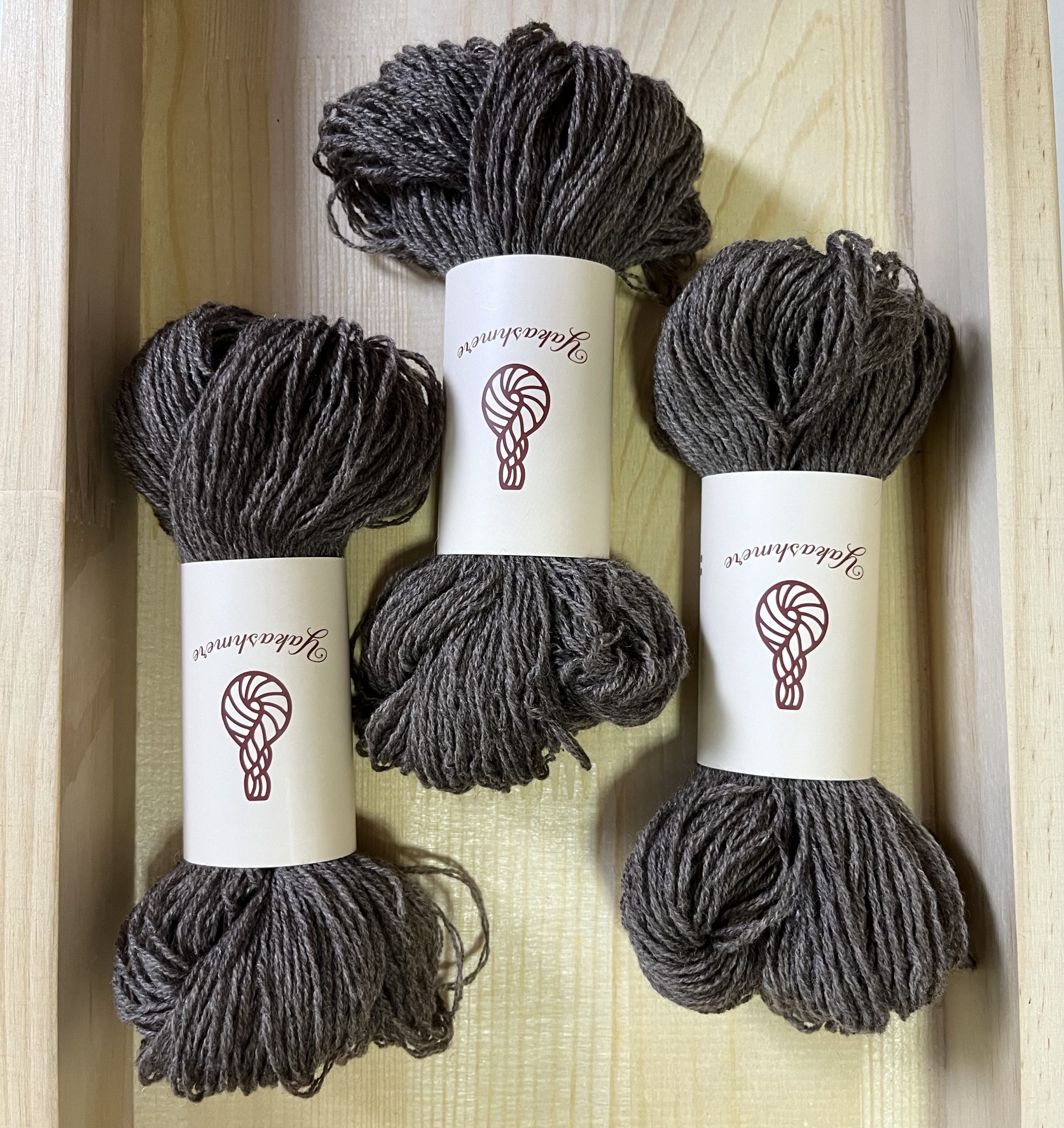 100% Undyed Natural Brown Tibetan Yak Yarn - Yakashmere
