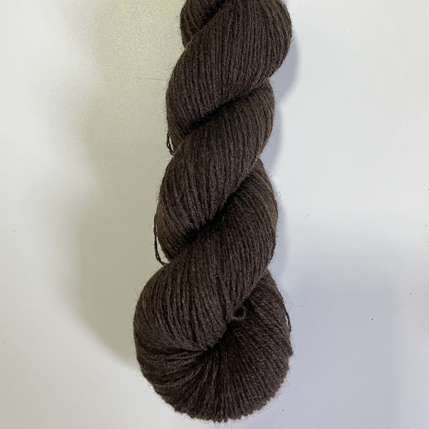 100% Undyed Natural Chocolate Tibetan Yak Yarn - Yakashmere
